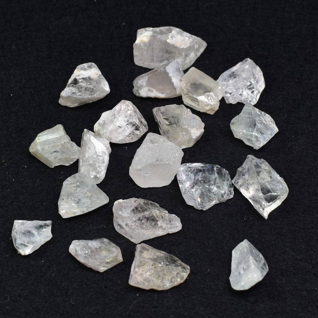Natural Clear Topaz Raw Untreated Crystal Specimen - 4 Sizes - 1 Count ...