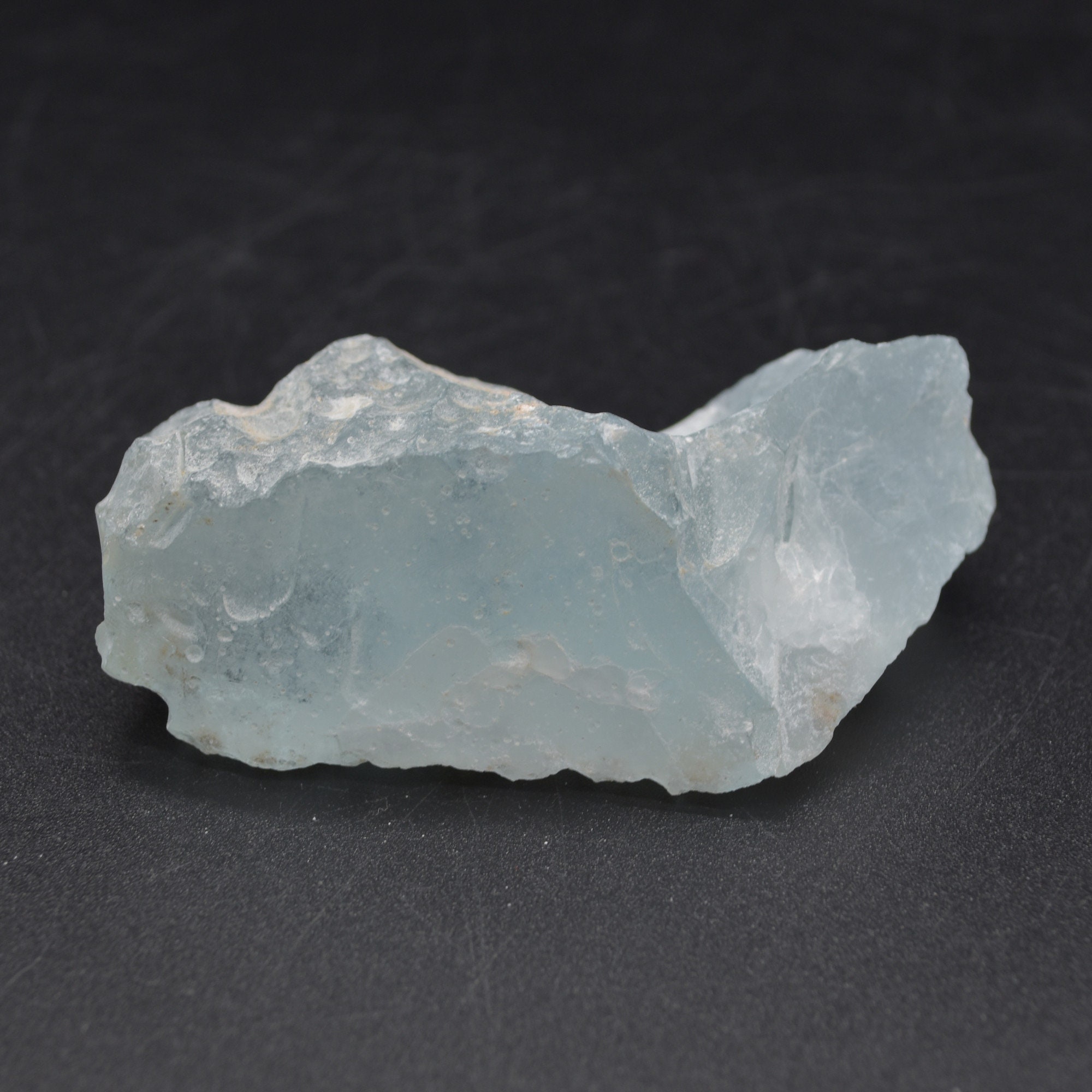 Blue Obsidian Rock