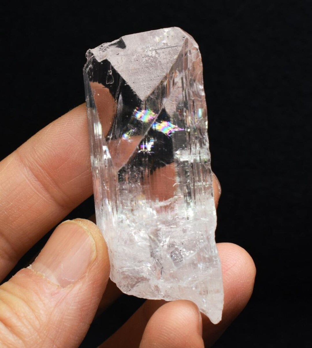 Rare Pink Danburite Crystal Raw Point Specimen From Mexico 47 Grams 04 ...