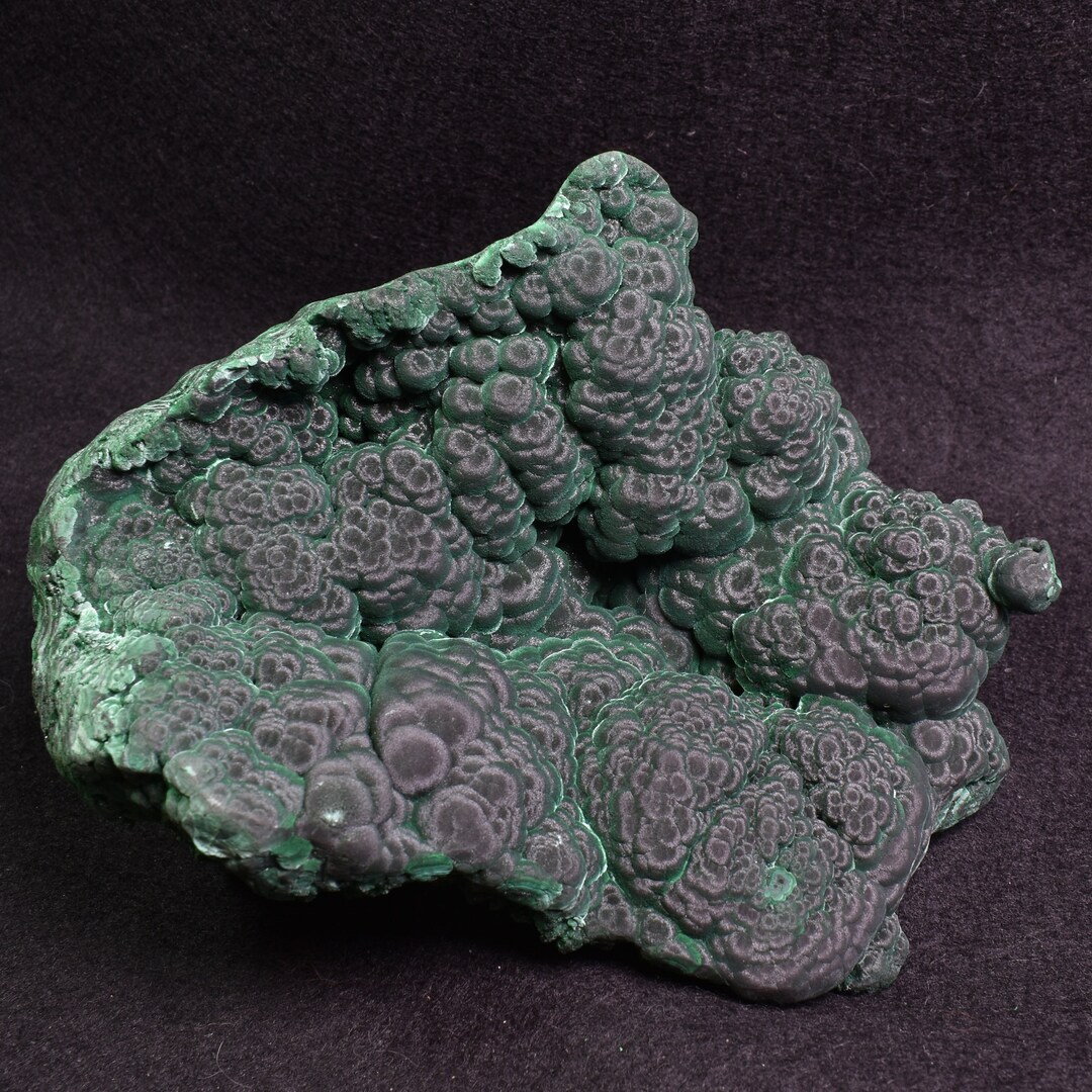 Yangchun Malachit Specimen 1018 Gramm Botryoider Malachit Samt Malachit ...