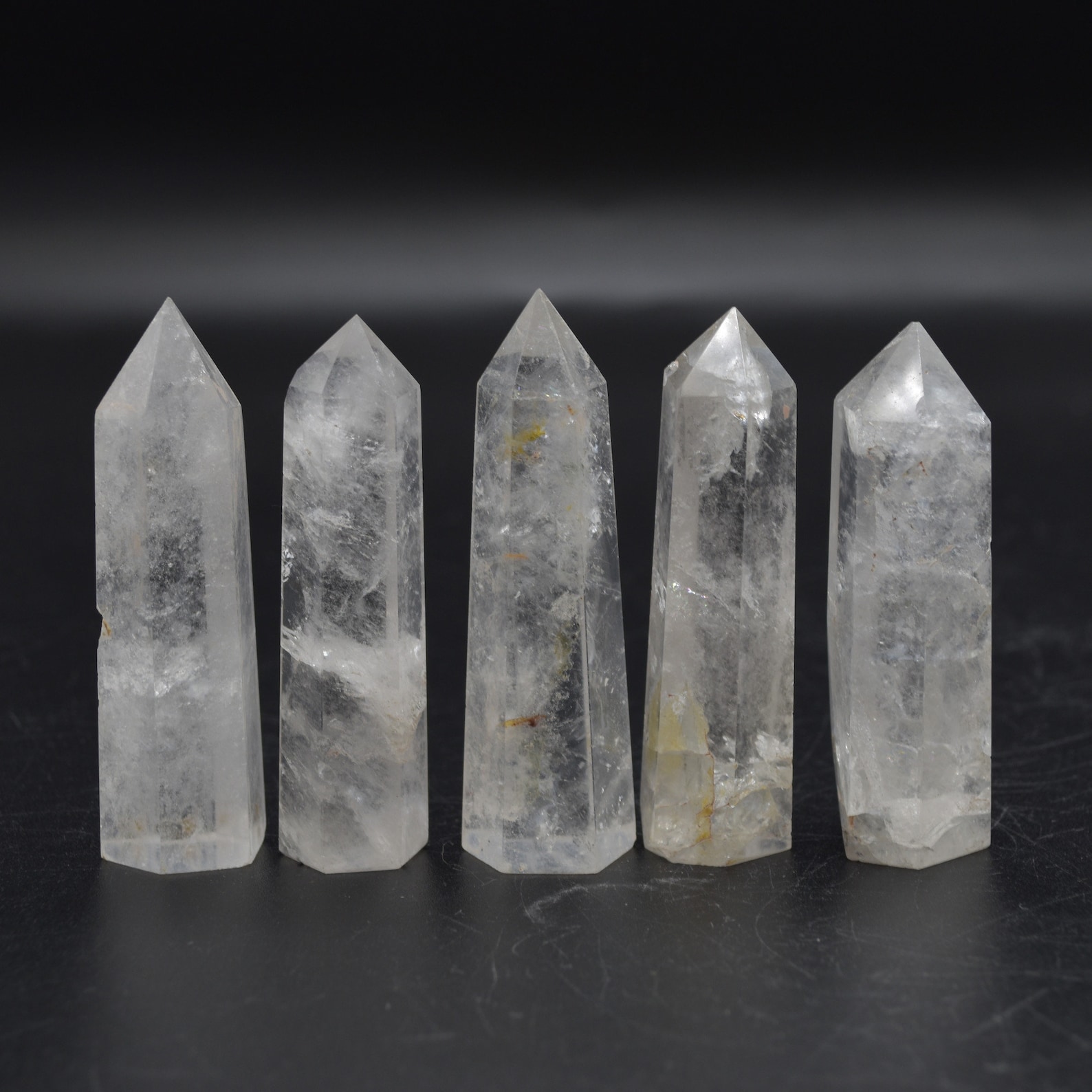 Clear Quartz Crystal Point / Tower / Wand - 1 Count - Choose From 10 ...
