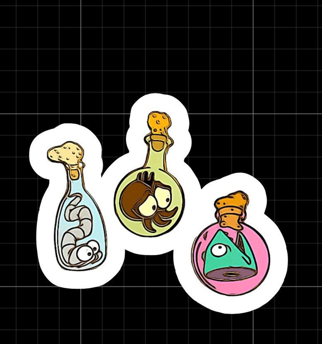 Disney Inspired the Little Mermaid Ursula Potions Waterproof - Etsy