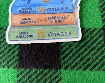 Outlander Book Sticker - Etsy