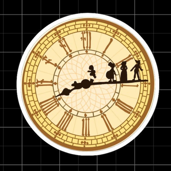 Peter Pan Clock - Etsy