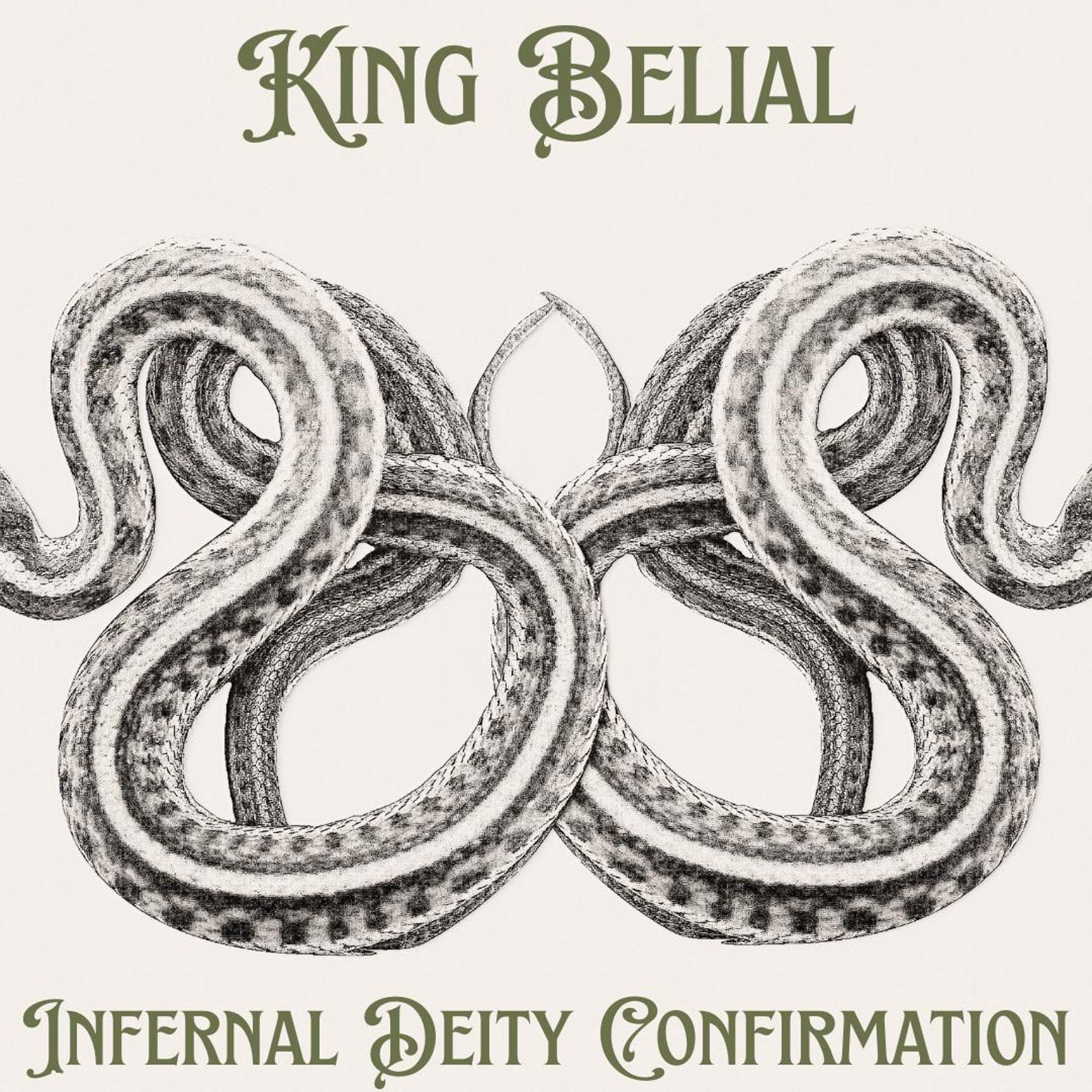 King Belial Infernal Deity Confirmation - Etsy