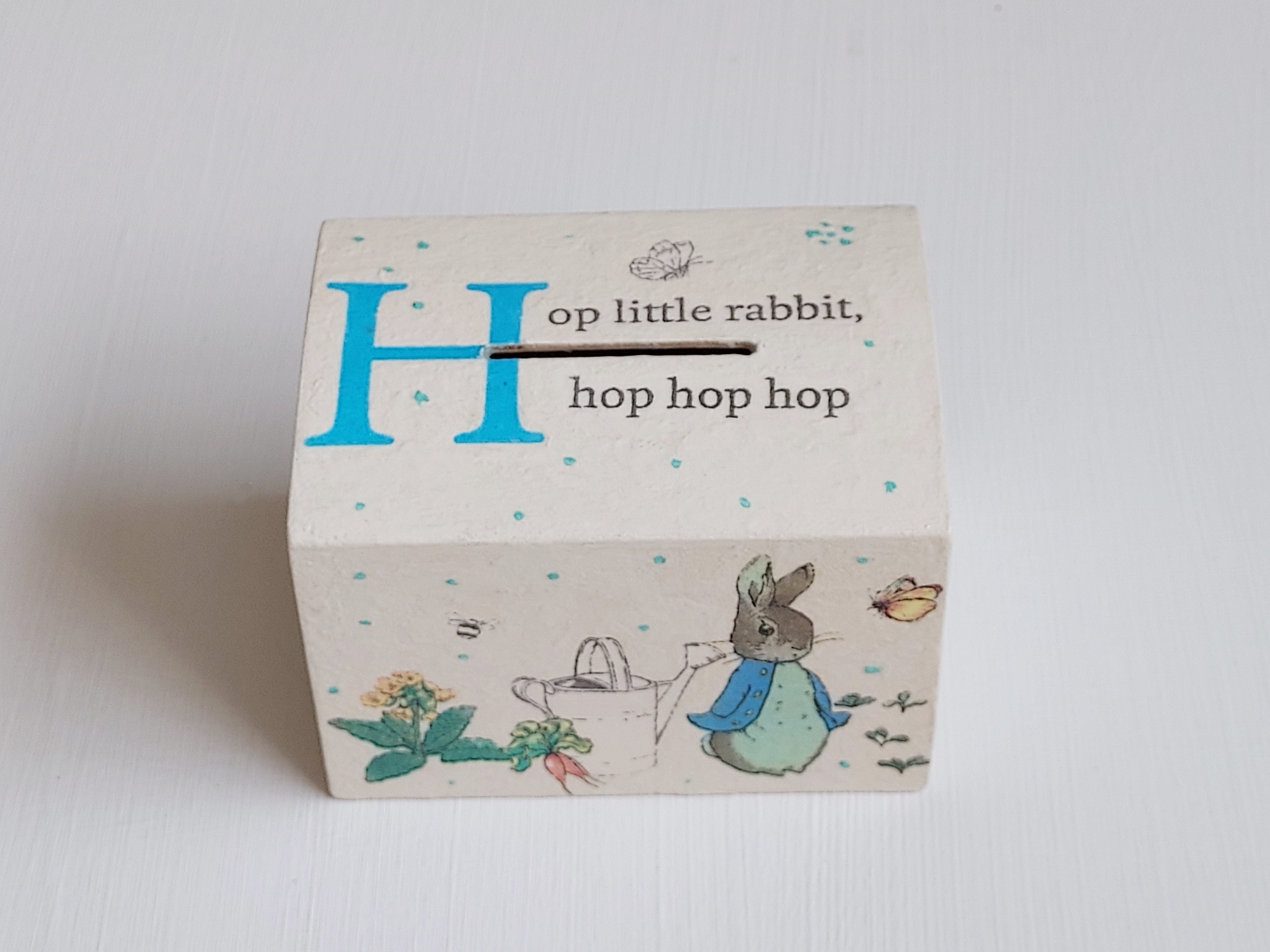 Peter Rabbit Money Box Piggy Bank for Kids 1st Money Box - Etsy