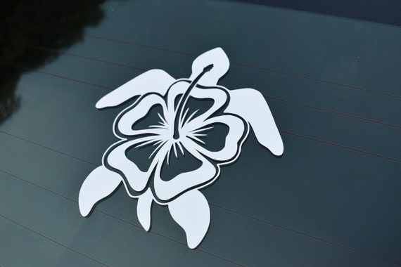 Sea Turtle Decal Turtle Sticker for Car Phone Laptop | Etsy
