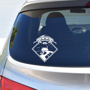 UFO Alien Mothership Vinyl Decal - Etsy