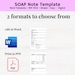 Aba Bcba Rbt SOAP Note Template, RBT Notes, ABA Notes, Aba Session Note ...