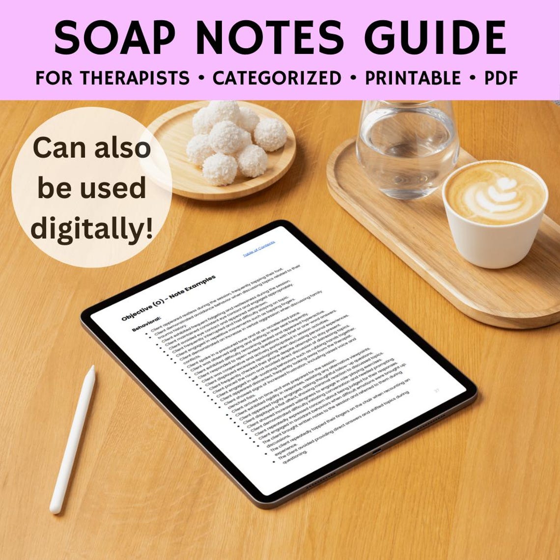 1500+ Therapy Progress Note Cheat Sheet, Therapy SOAP Note Guide ...