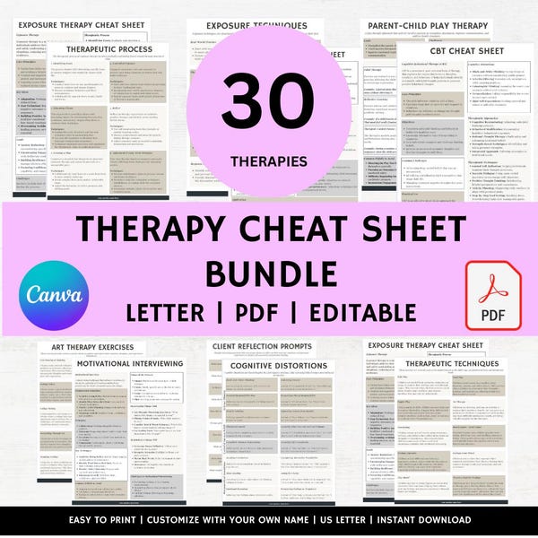 DSM 5 CHEAT SHEETS - Etsy Canada