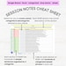 Counseling Notes Cheat Sheet Spreadsheet, Counseling Progress Note ...