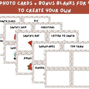 Christmas Charade for Kids Printable Christmas Pictionary Digital Print ...