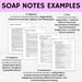 1500+ Therapy Progress Note Cheat Sheet, Therapy SOAP Note Guide ...