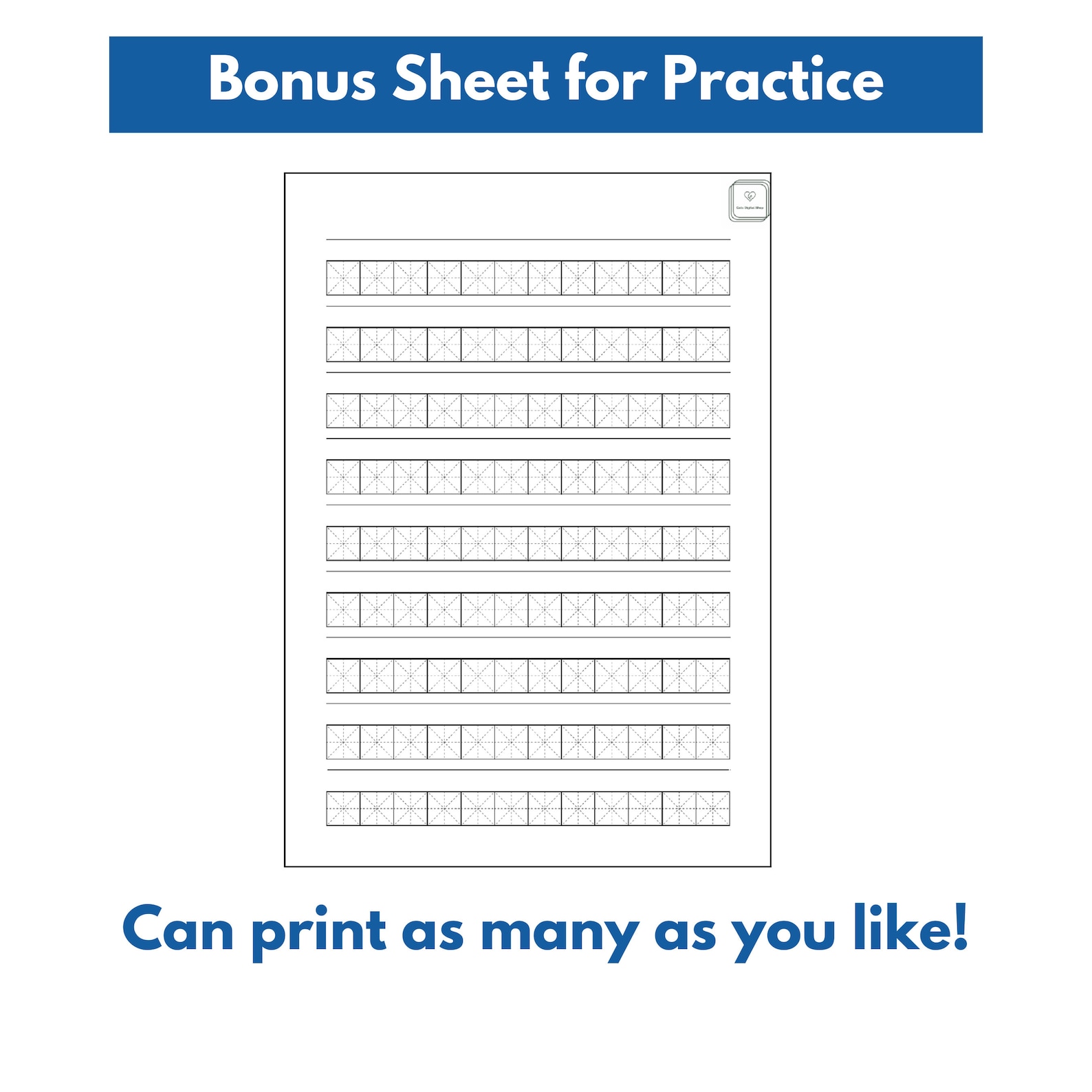 HSK 1-9 Bundle, HSK Writing Practice, Hsk Writing Worksheet, Hsk ...