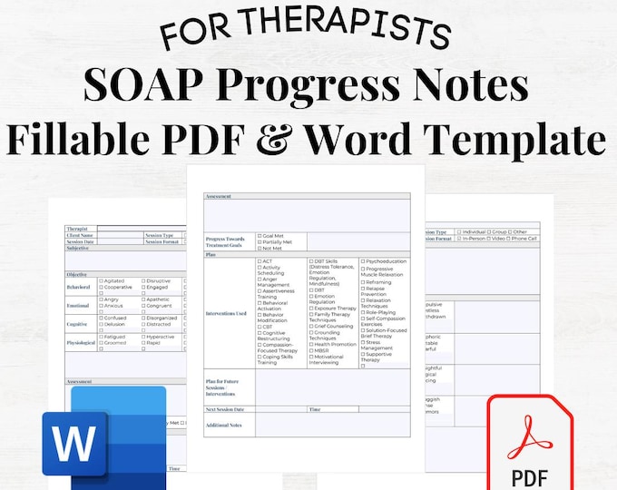 Soap Note - Etsy