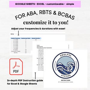 BCBA Caseload Tracker, Caseload Manager ABA, Caseload Planner, Bcba ...