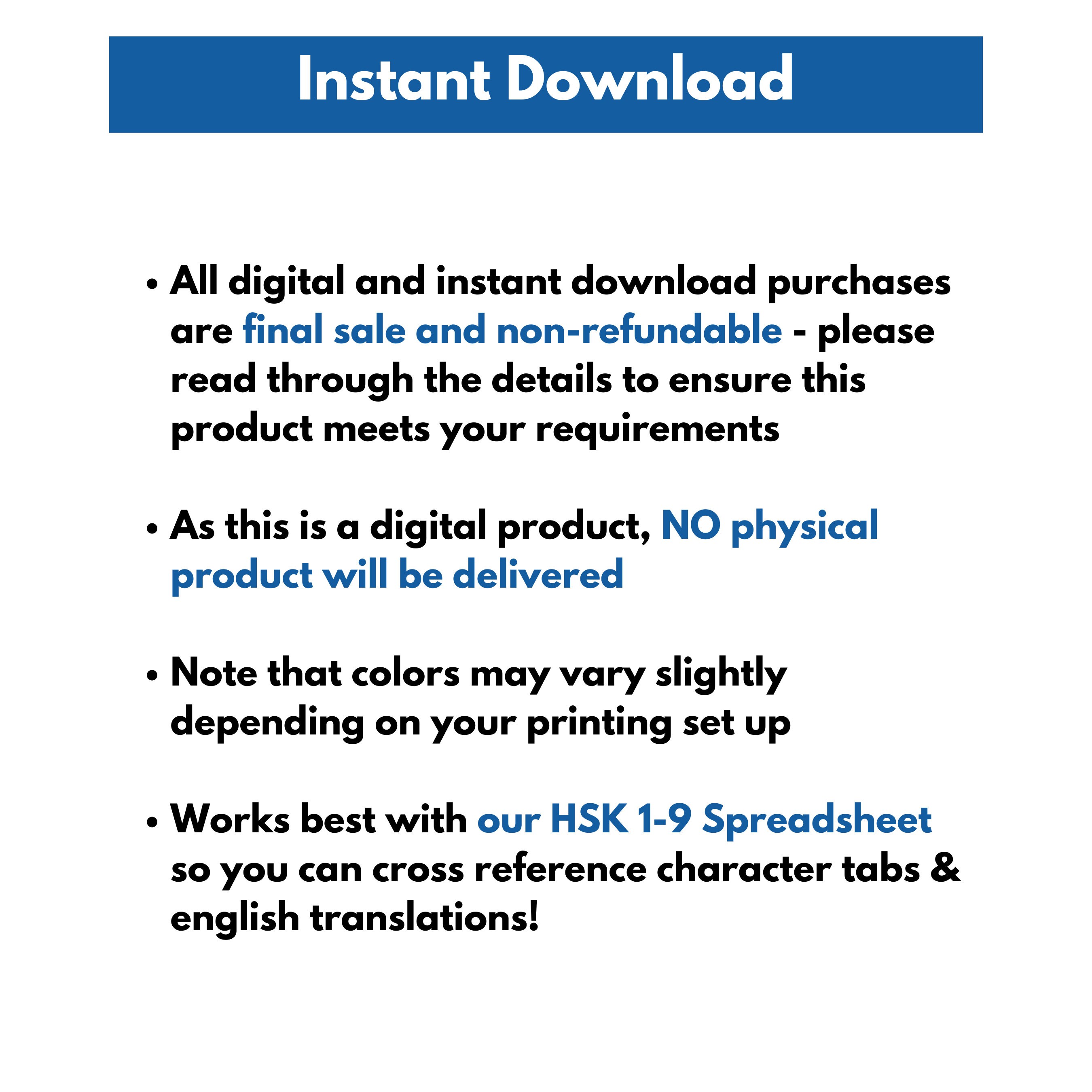 HSK 1 Writing Practice PDF, HSK 1 Vocabulary Worksheet, Hsk 1 Vocab ...