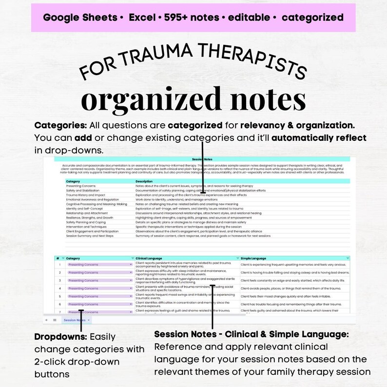 Trauma Note, Trauma Therapy Progress Notes, Trauma Progress Notes ...