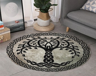 Tree of Life Rug | Etsy