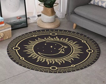 Sun and Moon Rug - Etsy