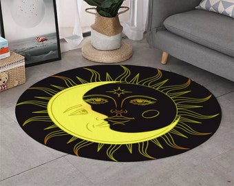 Sun and Moon Rug - Etsy
