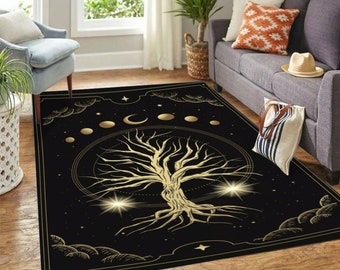 Tree of Life Rug | Etsy