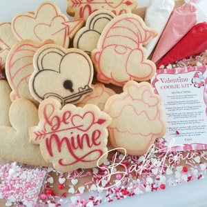 Valentine's Day DIY Cookie Kit Decorate Your Own Cookies Gnome Heart ...