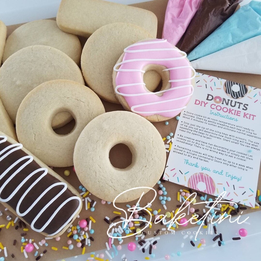 Donuts DIY Cookie Kit | Decorate Your Own Donut Cookies | Sweet Shoppe ...