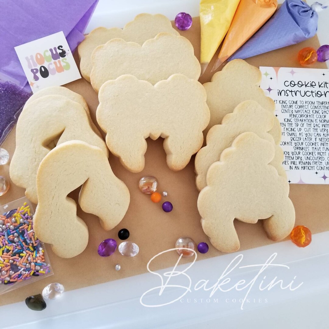 Hocus Pocus DIY Cookie Decorating Kit Decorate Your Own Halloween ...