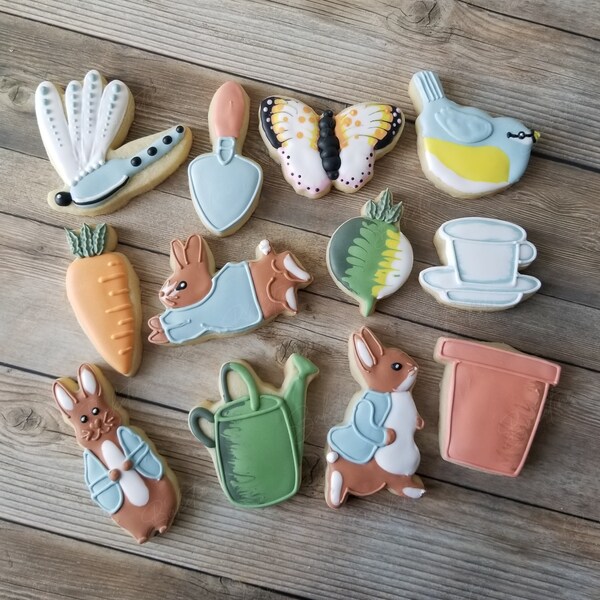 Peter Rabbit Cookies - Etsy