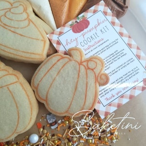 Hey Pumpkin DIY Cookie Kit Decorate Your Own Pumpkin Spice Latte ...