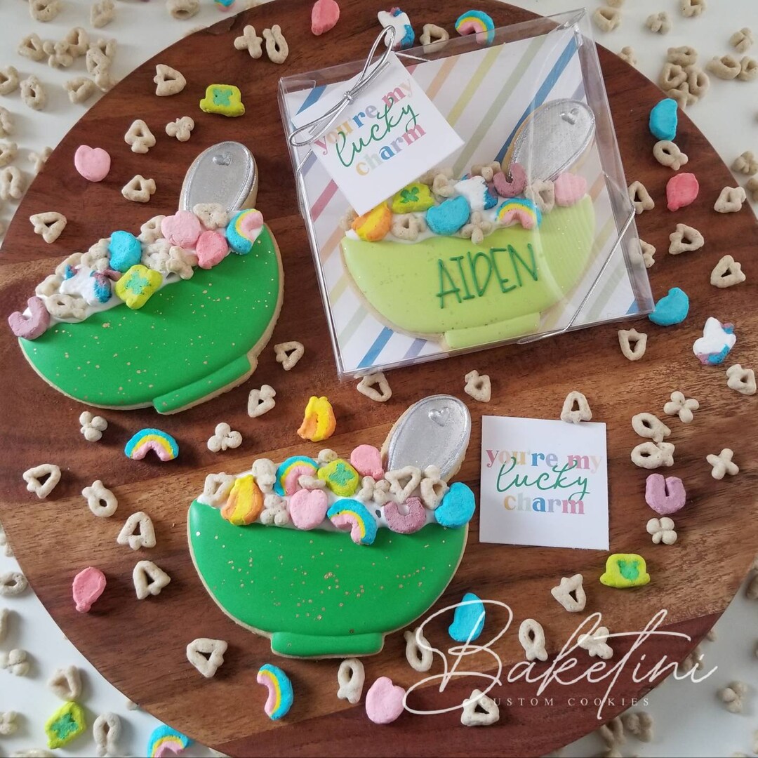 Personalized Lucky Charm Cookie Box St. Patrick's Day Gift You're My ...