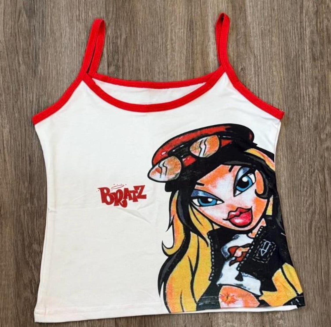 Cute Dollz Hyuna Y2K Gyaru Tank Whimsical Goth 90s 2000s Fitted ...