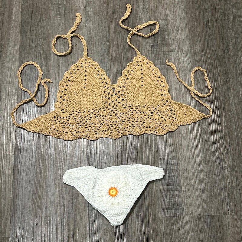 Crochet Tankini - Etsy