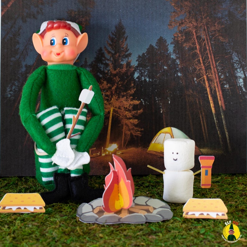 Elf 911 Printable Camping Kit - Etsy
