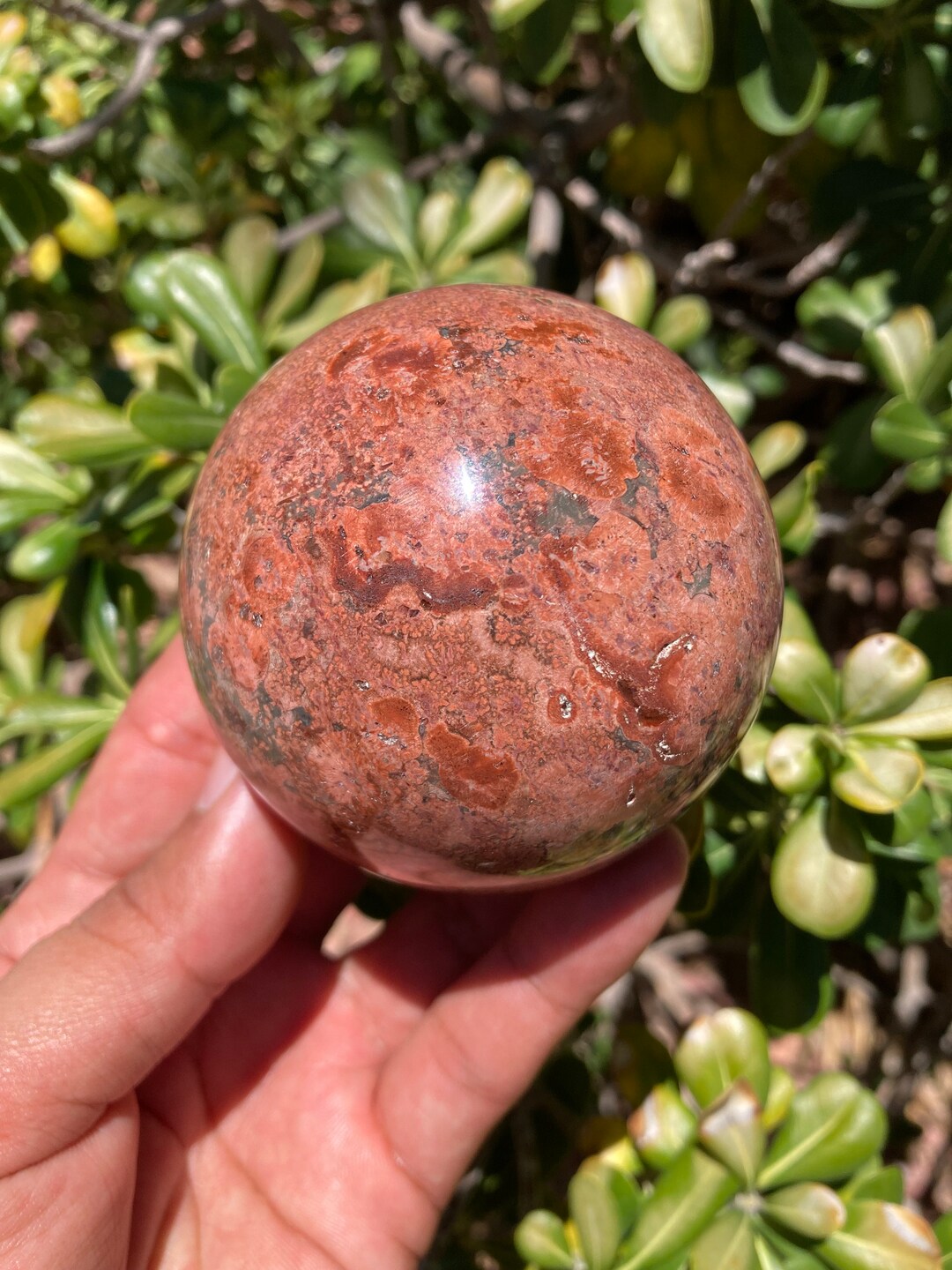 RARE Fire Calcite Sphere Recent Discovery From Mexico No 1 - Etsy