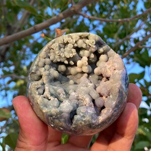 Grape Agate Sphere - Etsy