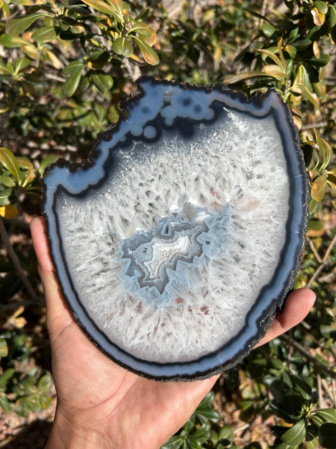 Agate Slab | Agate Crystal | Blue Agate Slab | Agate From Brazil ...