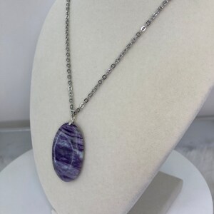 Sterling Silver 925 Kammererite Pendant, Kammerite Jewelry, Kammerite ...