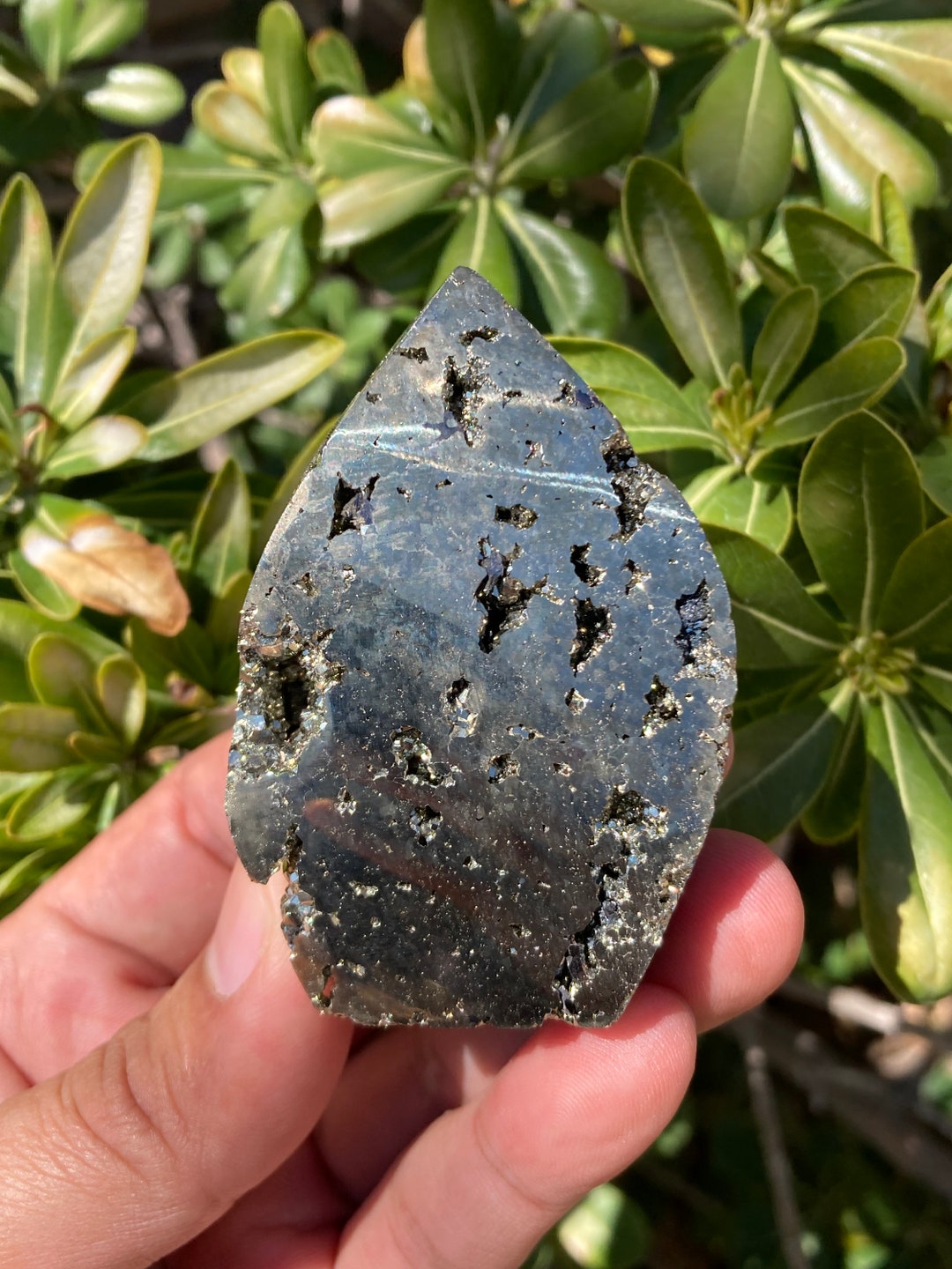 Pyrite Flame, Peruvian Pyrite Flame, Pyrite - Etsy