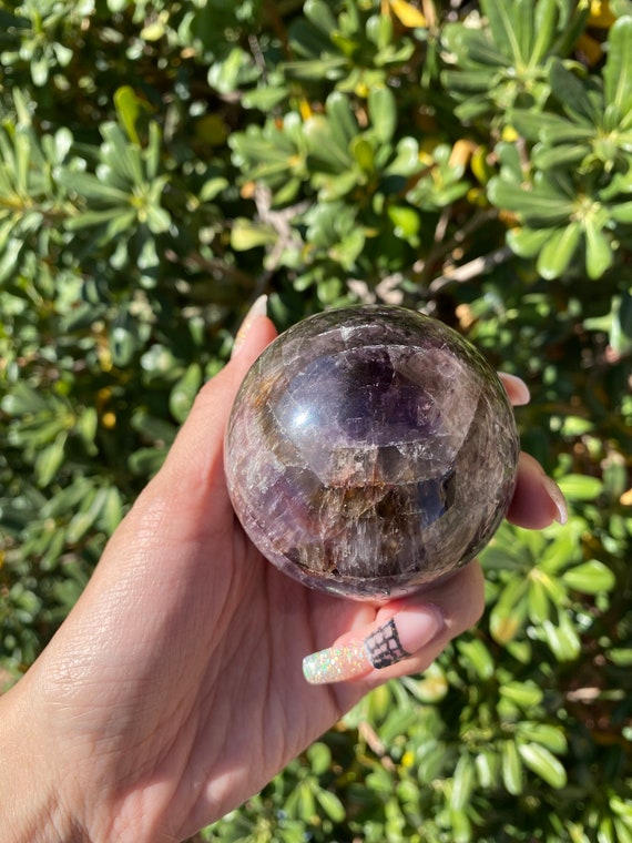 Super 7 Sphere Super 7 Crystal Rare Crystal - Etsy