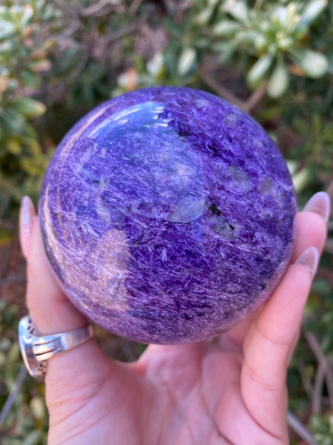 High Grade Charoite Sphere High Quality Charoite Crystals From Russia ...