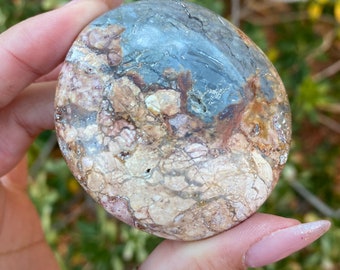 Ibis Jasper Crystal / Polished Ibis Jasper / Ibis Jasper Palm Stone ...