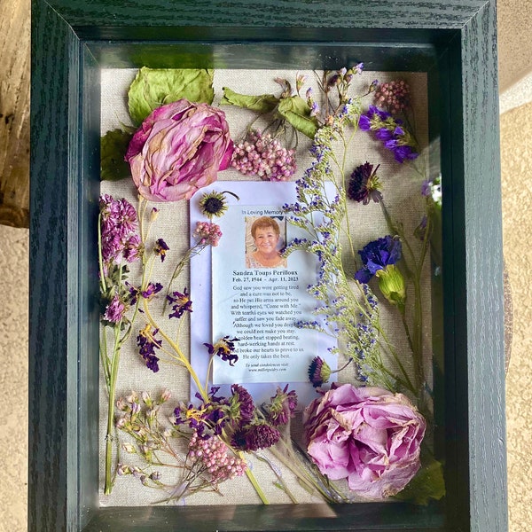 Funeral Shadow Box - Etsy