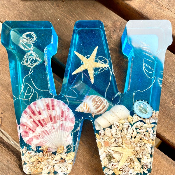 Beach Letters - Etsy