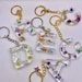 Modern Bouquet Flower Keychain Preservation Petal Floral Key - Etsy