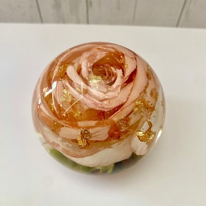 Dried Flower Sphere, Custom Bouquet Preservation, Floral Orb, Wedding ...