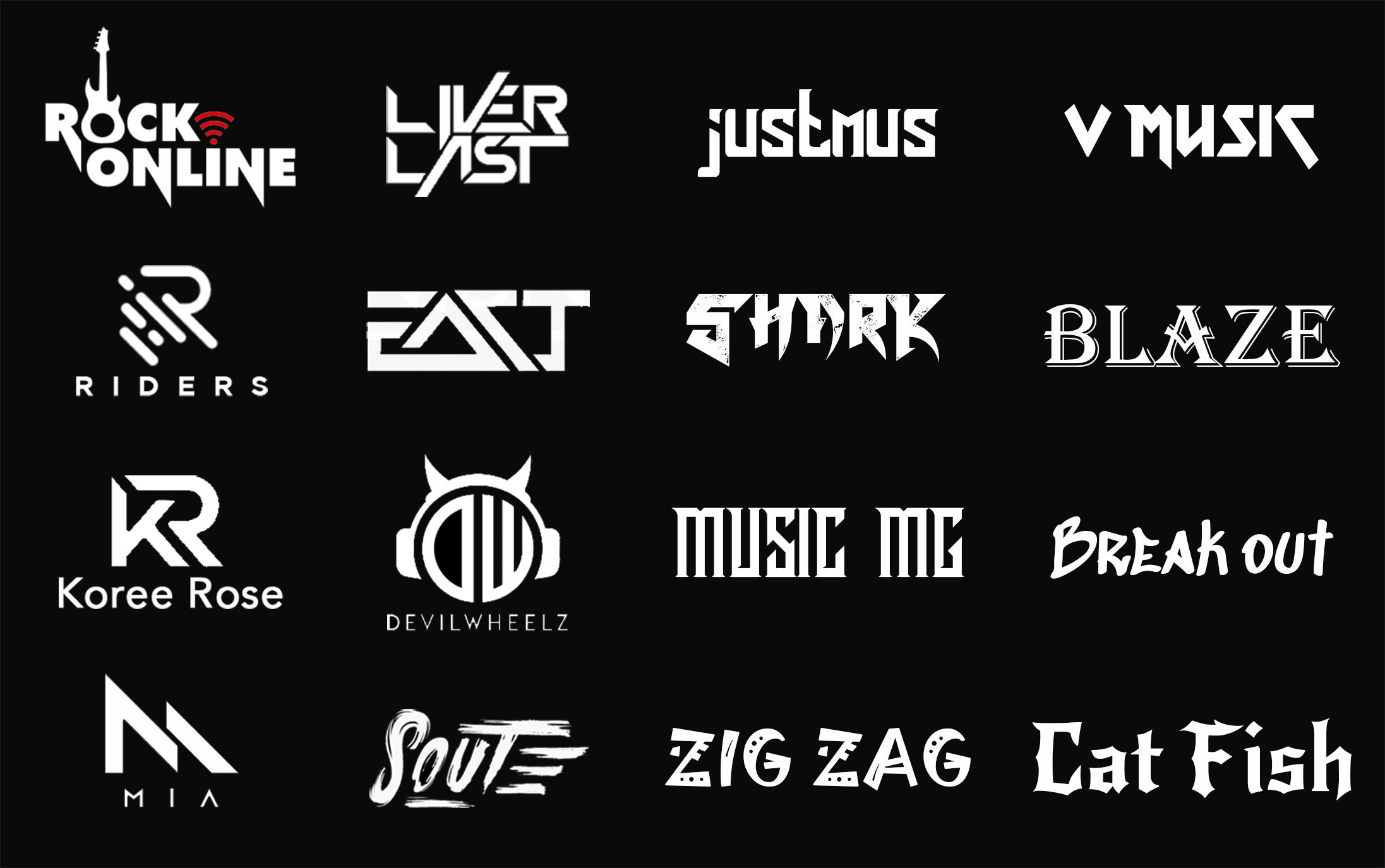 I Will Design Design Custom Dj,band,music Logo - Etsy