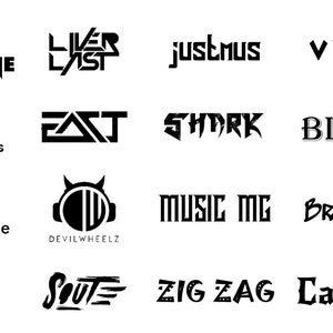 I Will Design Design Custom Dj,band,music Logo - Etsy
